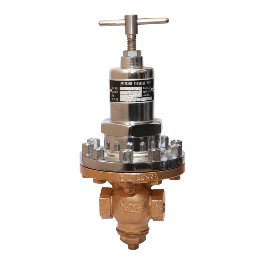 Bronze Spring Loaded Metallic Diaphragm Type Pressure Reducing Valve ...